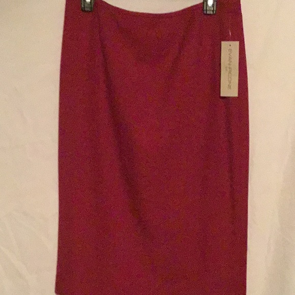 EVAN - PICONE | Skirts | Evan Picone Park Ave Deep Rose Womens Suit Sz ...